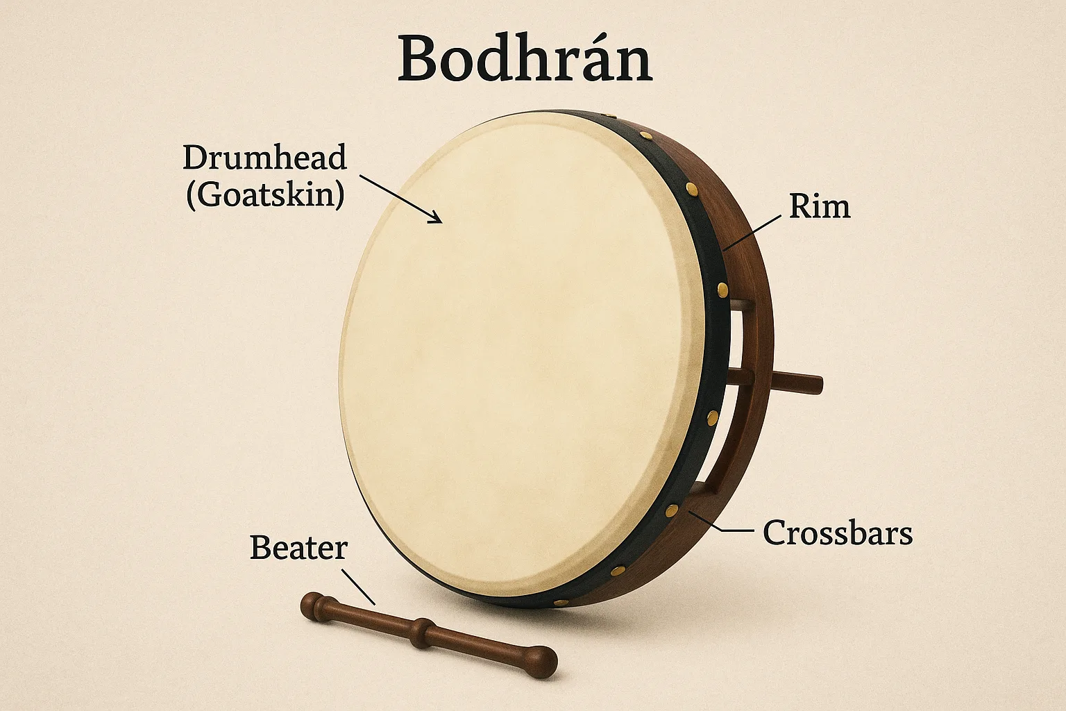 The Bodhrán: Ireland's Heartbeat Drum - Complete Guide